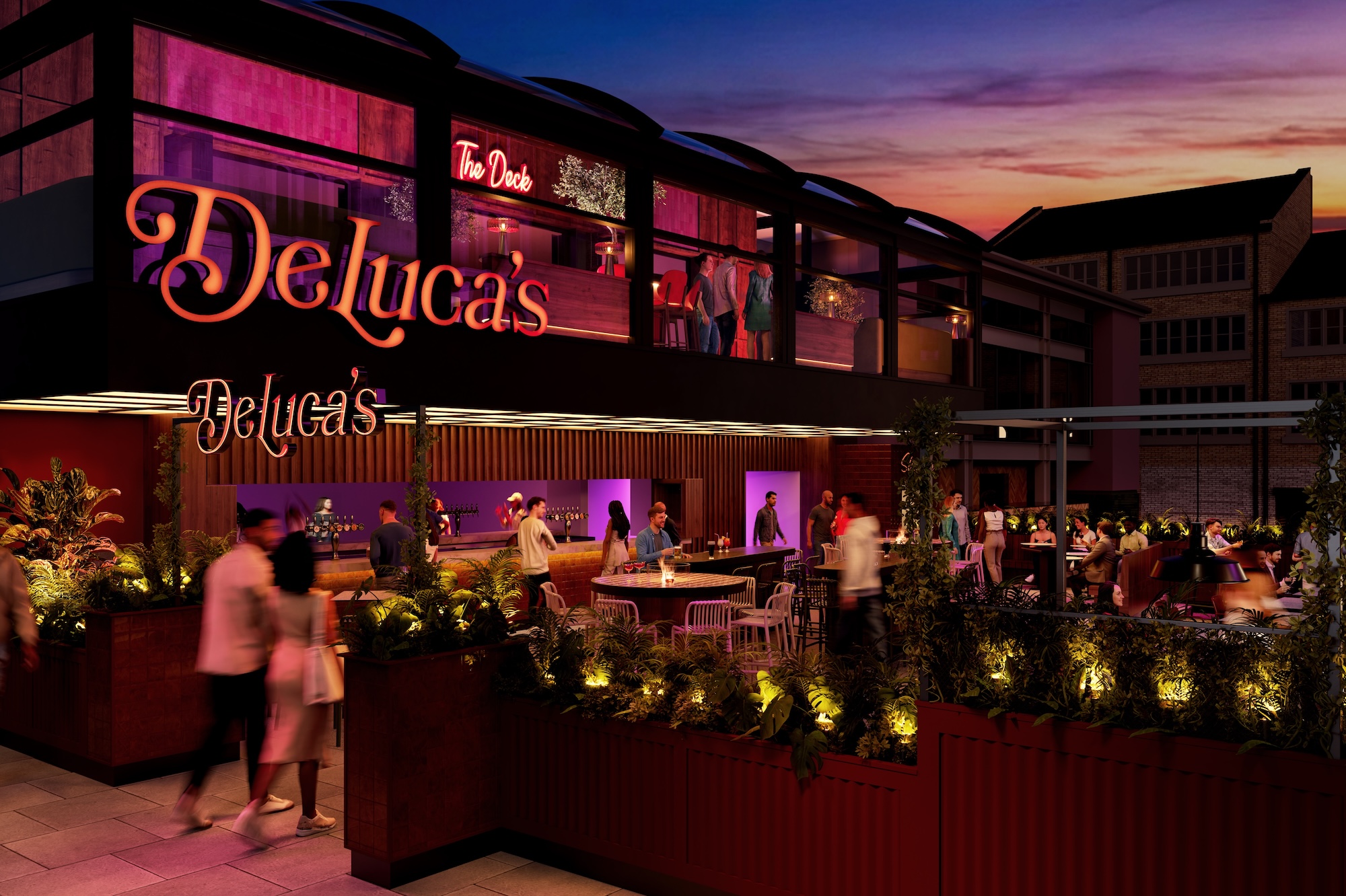 Vegas-Style Nightlife Comes To Liverpool As DeLuca’s Opens This ...